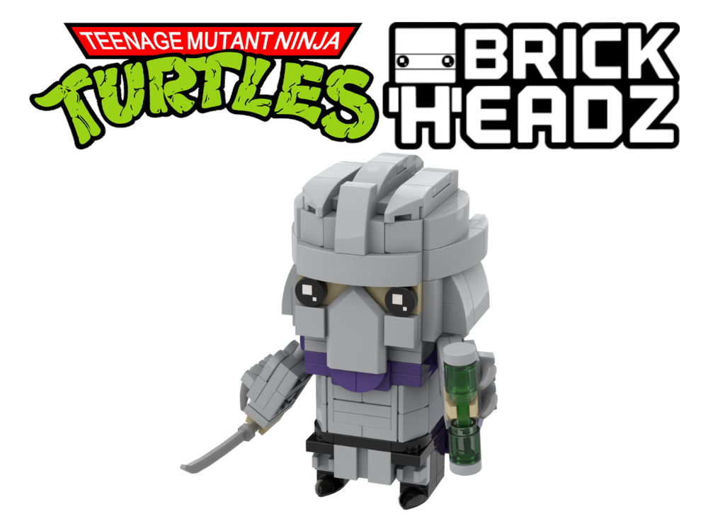 Lego Moc Brickheadz Shredder By Bobby03 Rebrickable Build With Lego