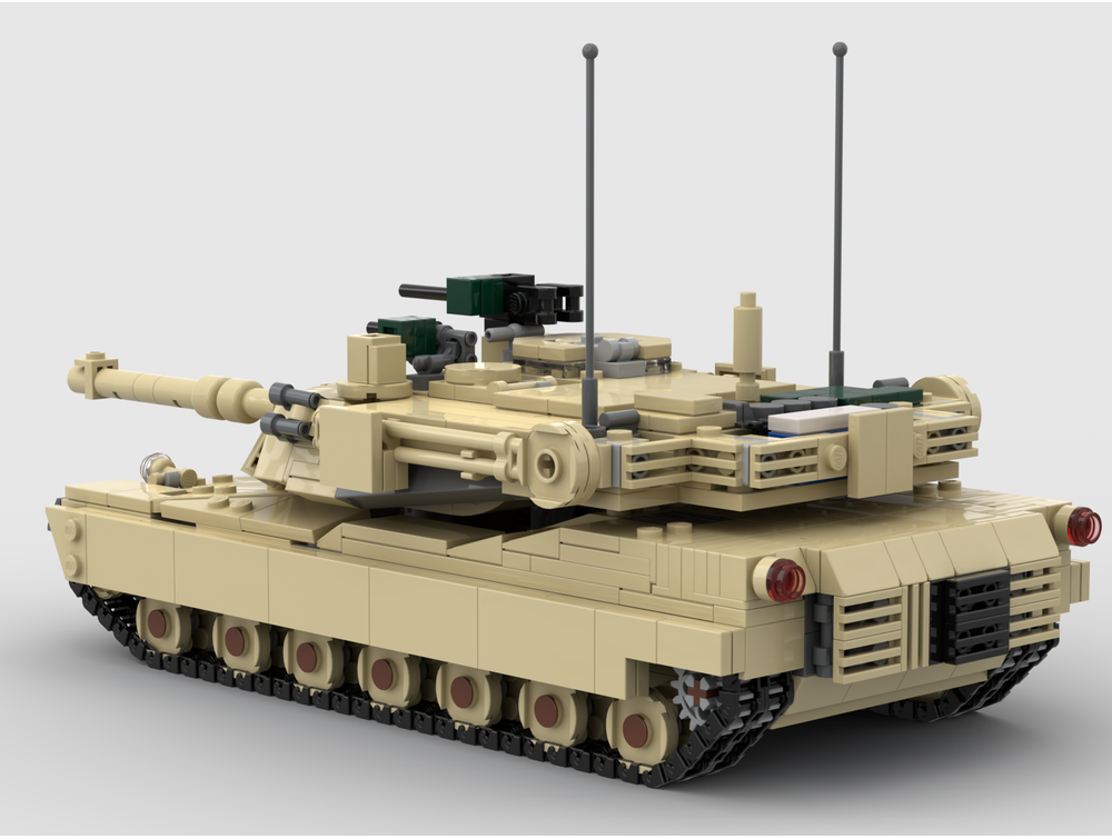 LEGO MOC M1 Abrams by simonelovisa01 | Rebrickable - Build with LEGO