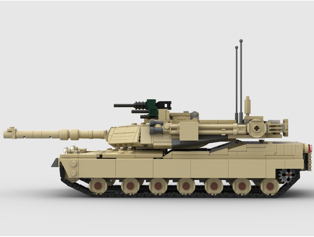 LEGO MOC M1 Abrams by simonelovisa01 | Rebrickable - Build with LEGO