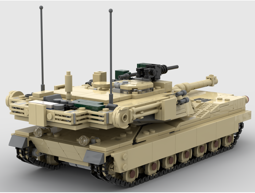 LEGO MOC M1 Abrams by simonelovisa01 | Rebrickable - Build with LEGO