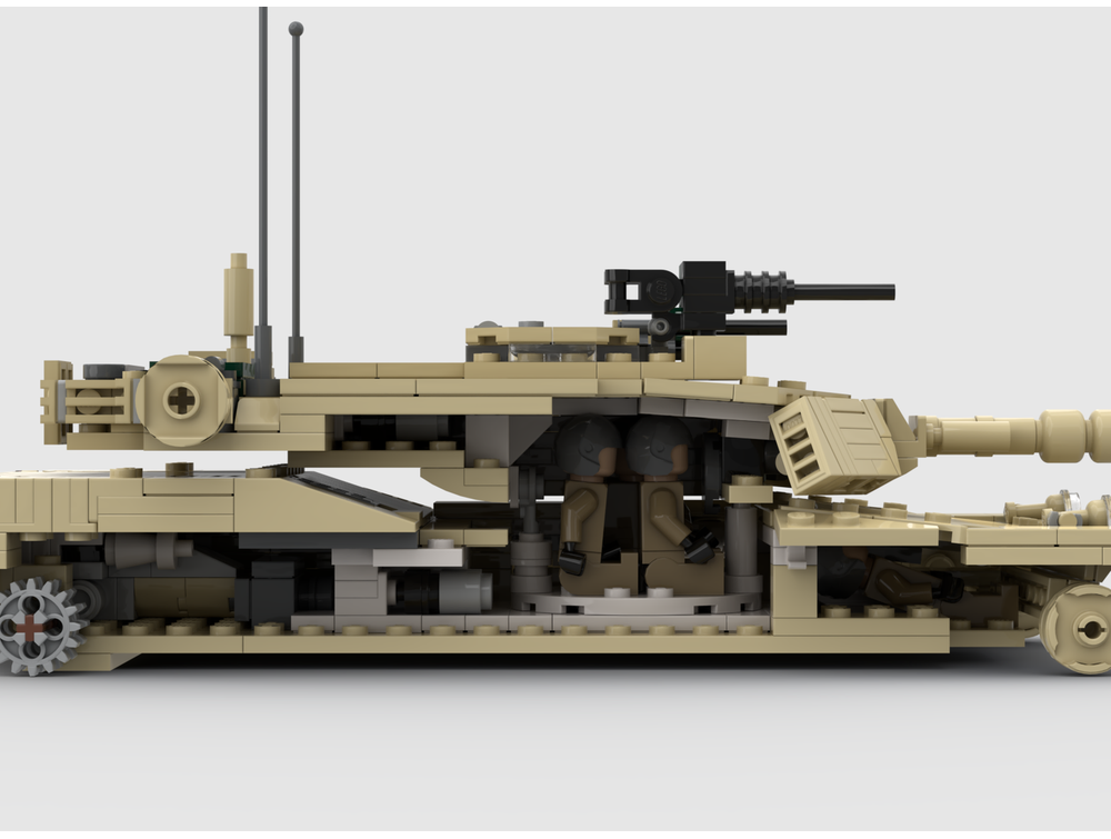 LEGO MOC M1 Abrams by simonelovisa01 | Rebrickable - Build with LEGO