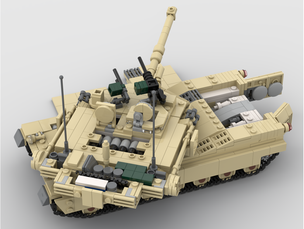 LEGO MOC M1 Abrams by simonelovisa01 | Rebrickable - Build with LEGO
