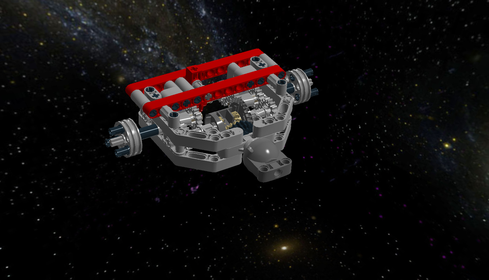 LEGO MOC Locking Differential Systeme by Mazachi | Rebrickable - Build ...