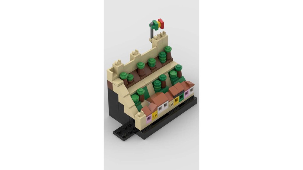 LEGO MOC Lisbon Castelo de St' George (Lisbon, Portugal) by Tiny Bricks ...