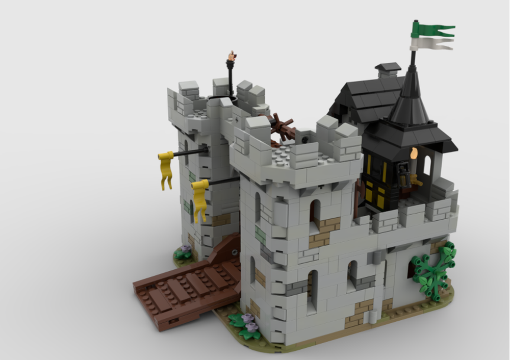 LEGO MOC Black Falcon's Fortress Remake by bricks_fan_uy | Rebrickable ...