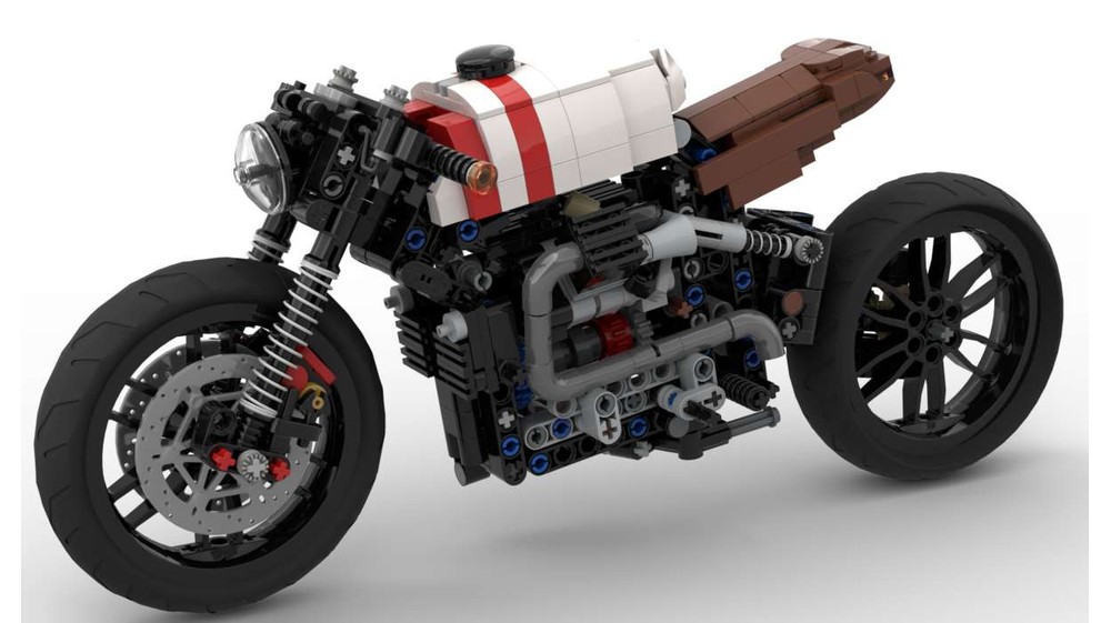 LEGO MOC Caferacer by Horcikdesigns | Rebrickable - Build with LEGO