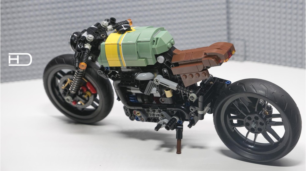 LEGO MOC Caferacer by Horcikdesigns | Rebrickable - Build with LEGO