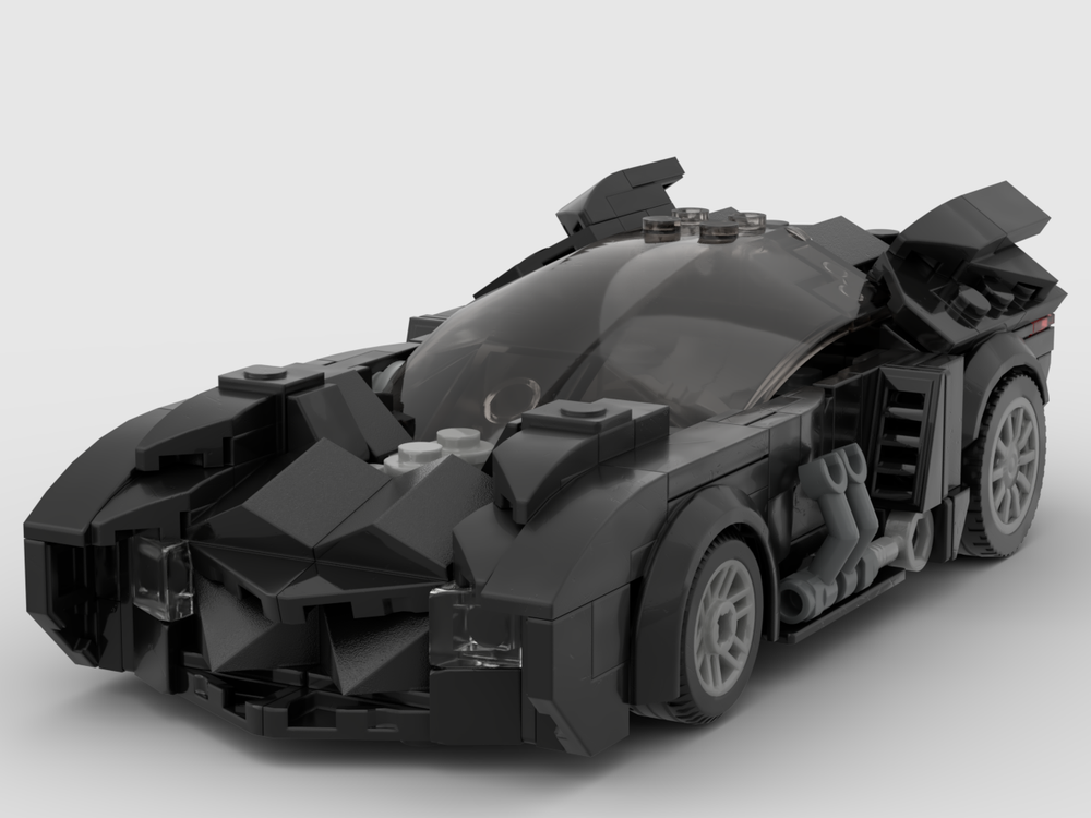 LEGO MOC Noël Batmobile by BricksFeeder | Rebrickable - Build with LEGO