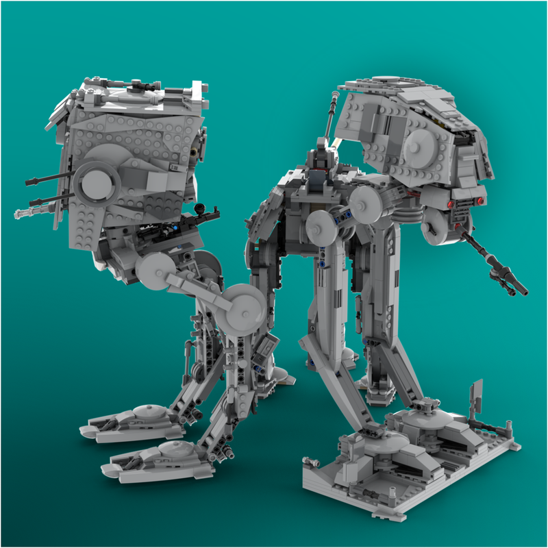 LEGO MOC 75288 - 3 in 1 AT-Walker Compilation by the_bricked_cave ...