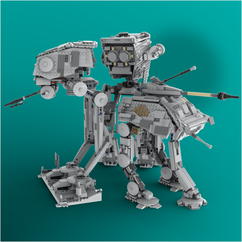 LEGO MOC 75288 - 3 in 1 AT-Walker Compilation by the_bricked_cave ...