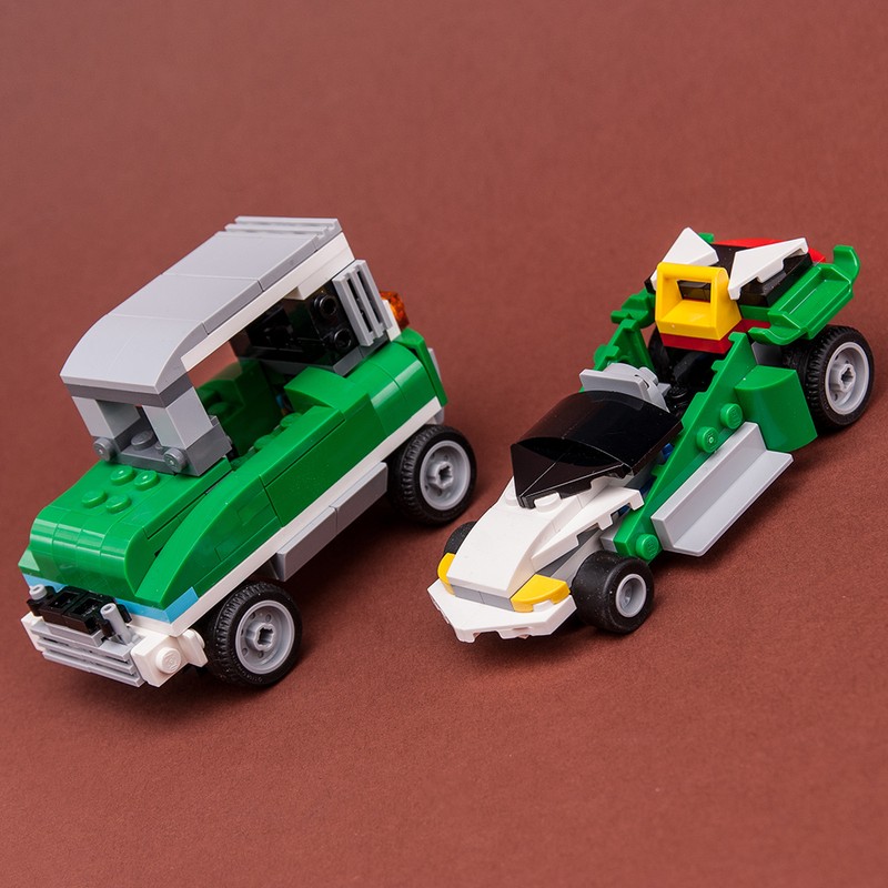 LEGO MOC 31113 Two Cars by Keep On Bricking | Rebrickable - Build with LEGO