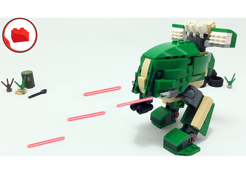 LEGO MOC Walker - Lego Creator 31058 set by Bricks Ideas | Rebrickable ...