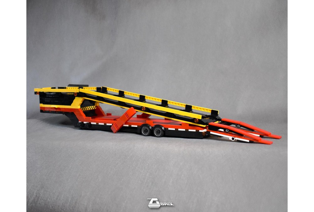 LEGO MOC Auto Transport Trailer by thegbrix | Rebrickable - Build with LEGO
