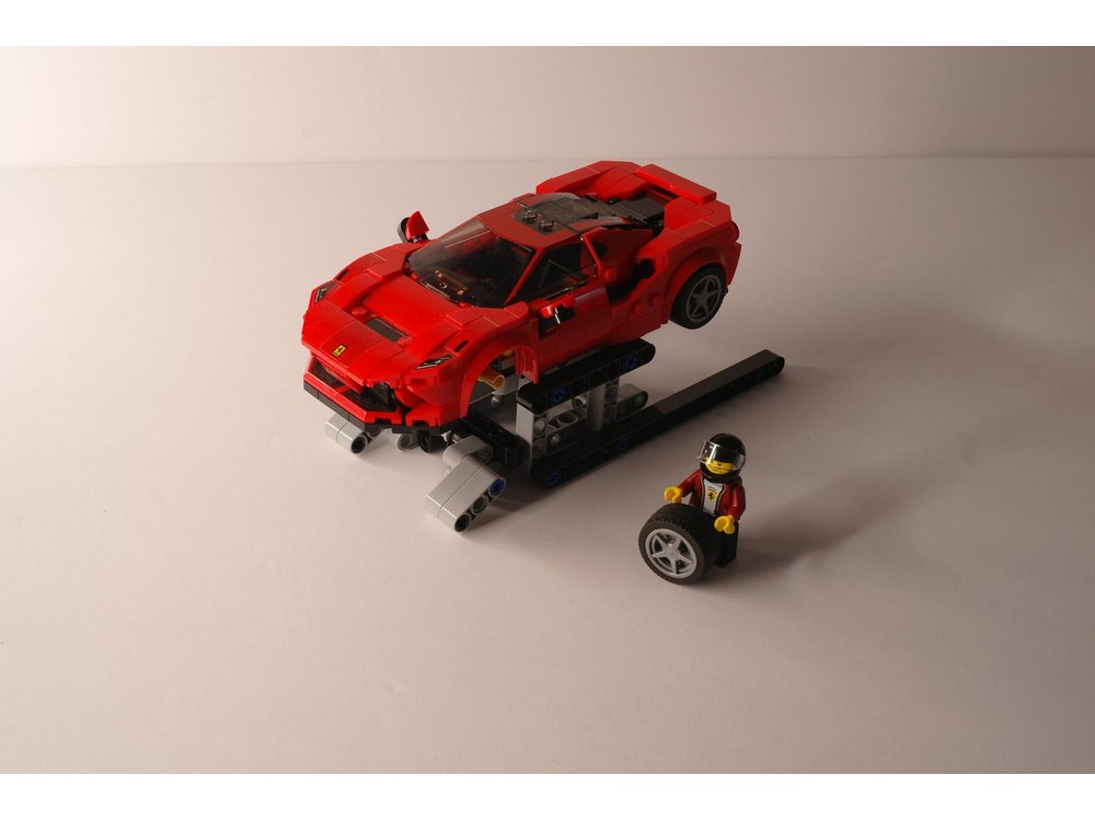 LEGO MOC Speed Champions Car Lift by TheLegoMan068 | Rebrickable ...