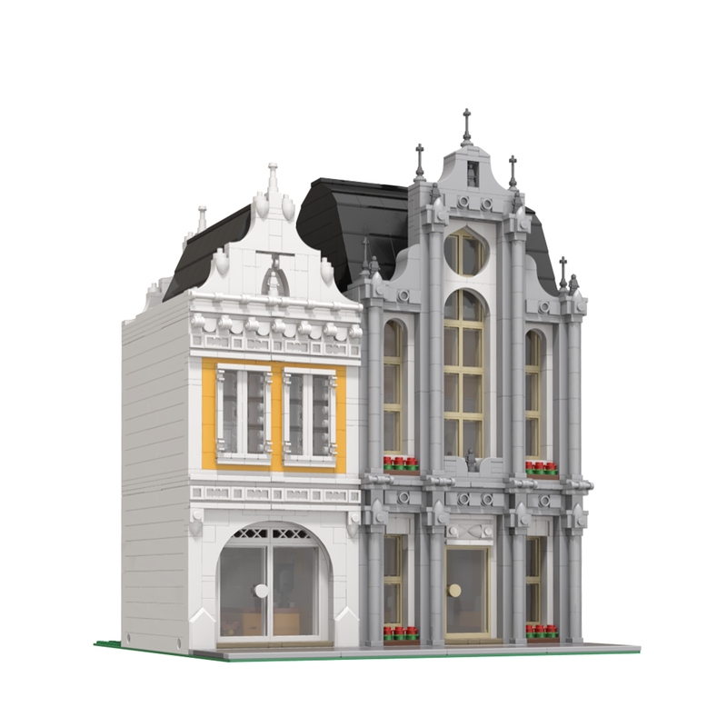 LEGO MOC Day Spa and Hair Salon Modular Buildings by MOC_Expert ...