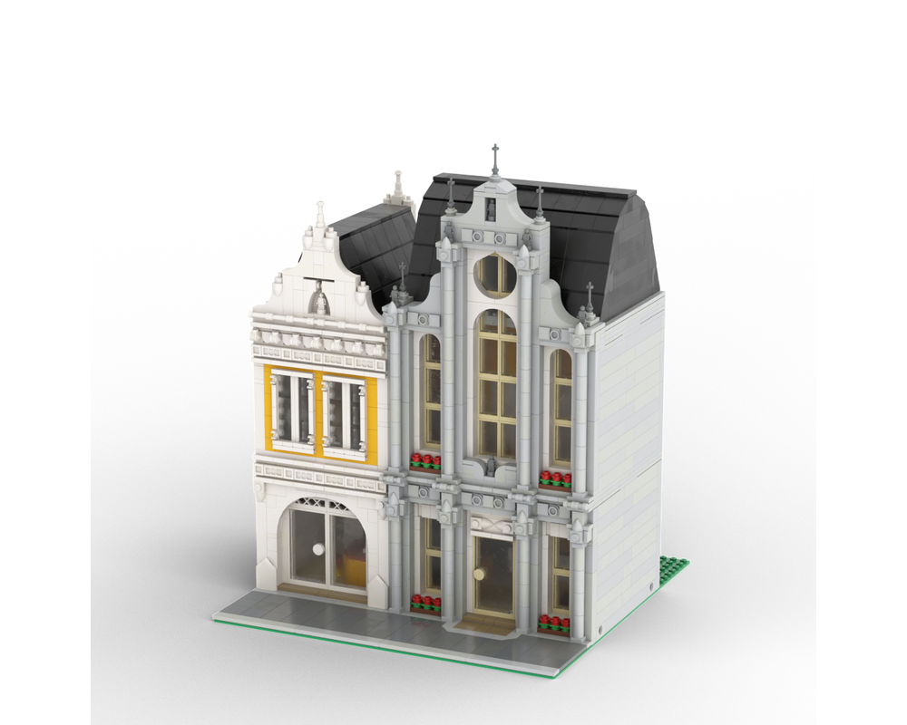 LEGO MOC Day Spa and Hair Salon Modular Buildings by MOC_Expert ...