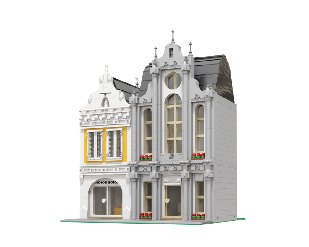 LEGO MOC Day Spa and Hair Salon Modular Buildings by MOC_Expert ...