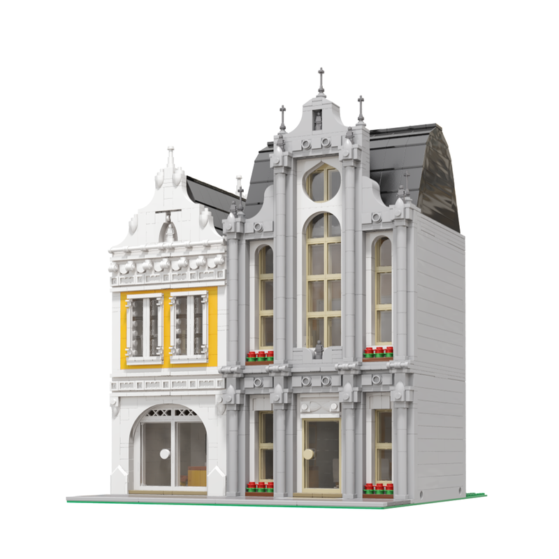 LEGO MOC Day Spa and Hair Salon Modular Buildings by MOC_Expert ...