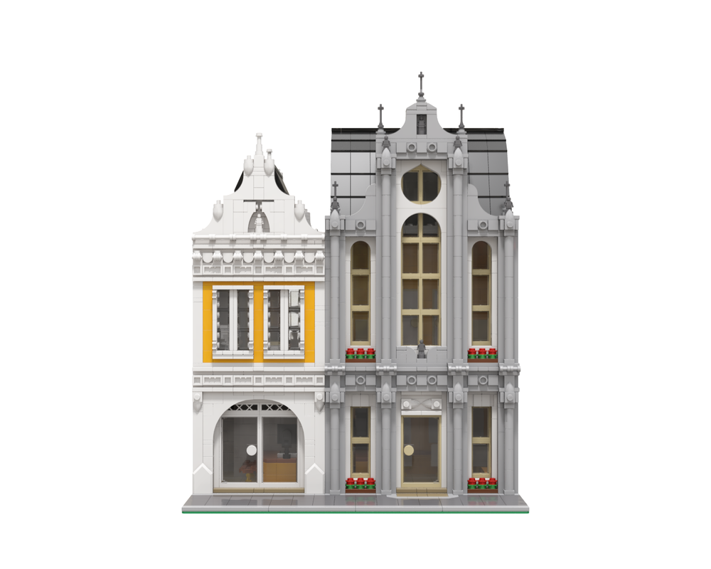 LEGO MOC Day Spa and Hair Salon Modular Buildings by MOC_Expert ...