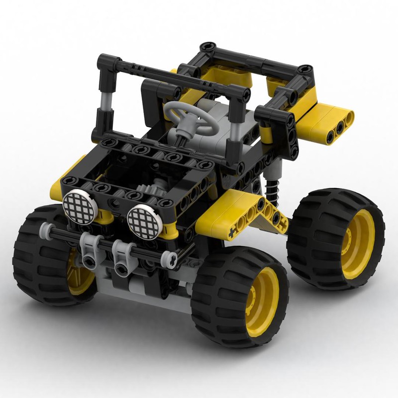 LEGO MOC 8816 ATV Off Road Racer - Studless Remake by SaperPL ...