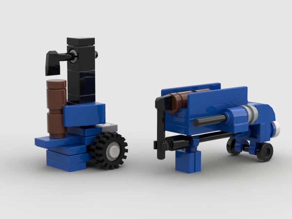 LEGO MOC Holzspalter - Wood log splitter by delicatesse | Rebrickable ...