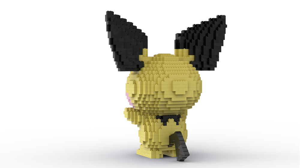 LEGO MOC Pichu by Shryne | Rebrickable - Build with LEGO