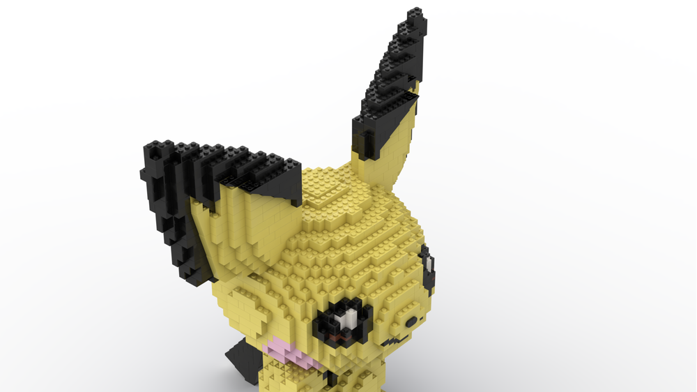 LEGO MOC Pichu by Shryne | Rebrickable - Build with LEGO