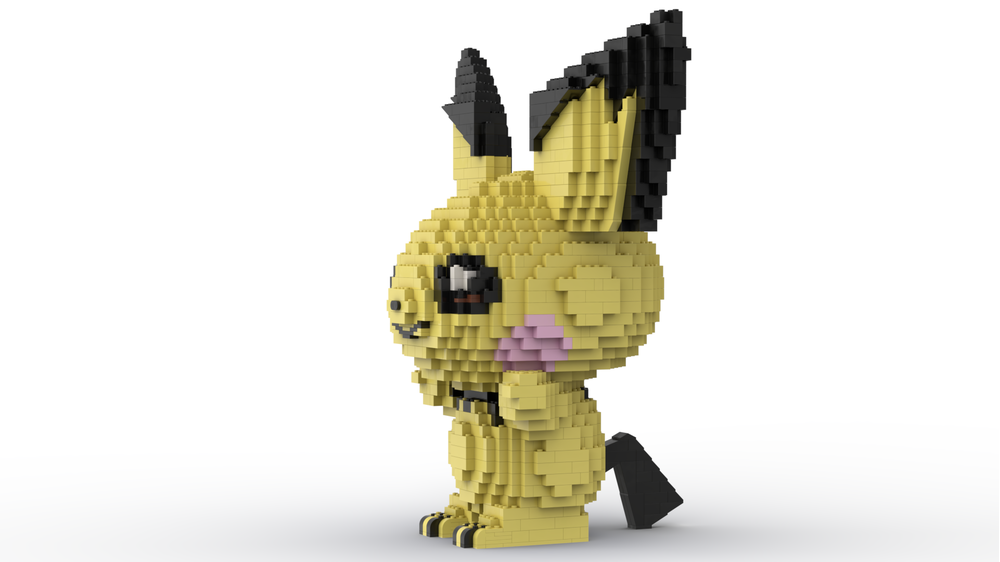 LEGO MOC Pichu by Shryne | Rebrickable - Build with LEGO