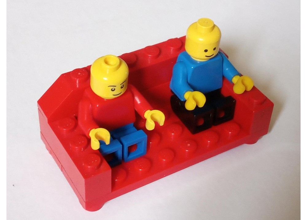 LEGO MOC 5 minifigure sized seats by Jimboblimb | Rebrickable - Build ...