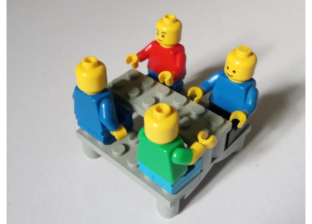 LEGO MOC 5 minifigure sized seats by Jimboblimb | Rebrickable - Build ...