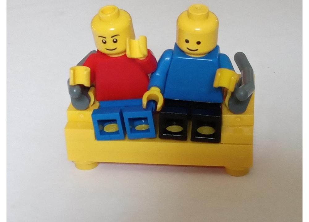 LEGO MOC 5 minifigure sized seats by Jimboblimb | Rebrickable - Build ...