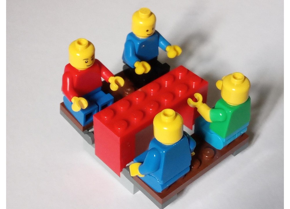 LEGO MOC 5 minifigure sized seats by Jimboblimb | Rebrickable - Build ...