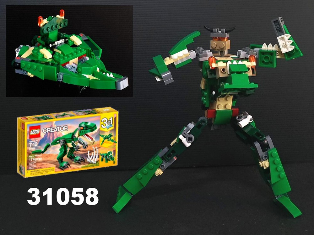 LEGO MOC LEGO Transformer Star ship from set 31058 Mighty Dinosaurs by ...