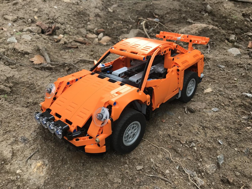 LEGO MOC Rc Rally Porsche (Buwizz 2.0) by Bricklab2006 | Rebrickable ...