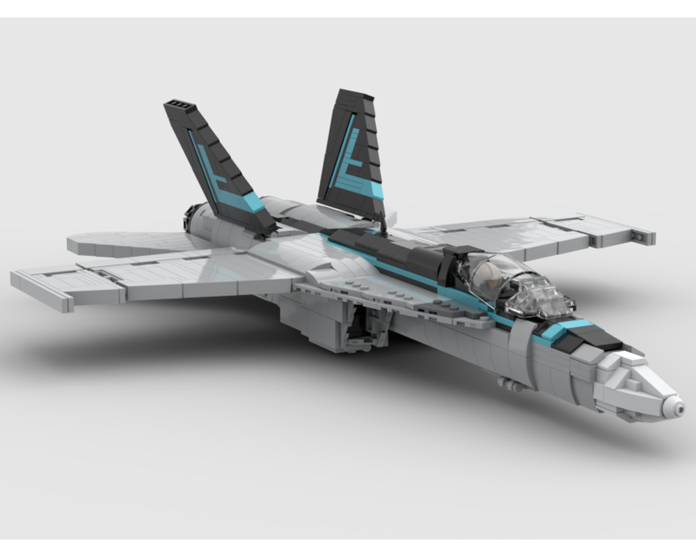 LEGO MOC FA-18 E Super Hornet by simonelovisa01 | Rebrickable - Build ...