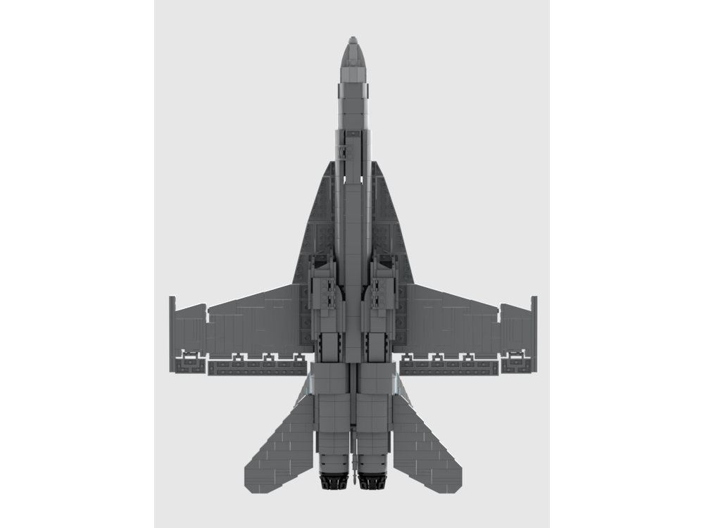 LEGO MOC FA-18 E Super Hornet by simonelovisa01 | Rebrickable - Build ...