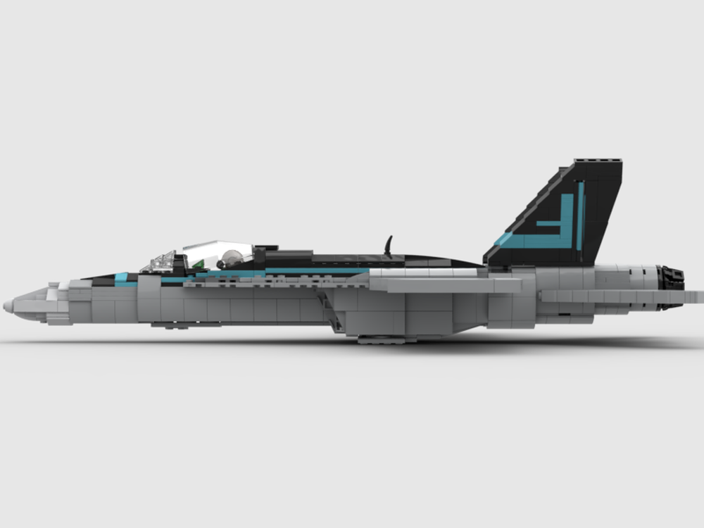 LEGO MOC FA-18 E Super Hornet by simonelovisa01 | Rebrickable - Build ...