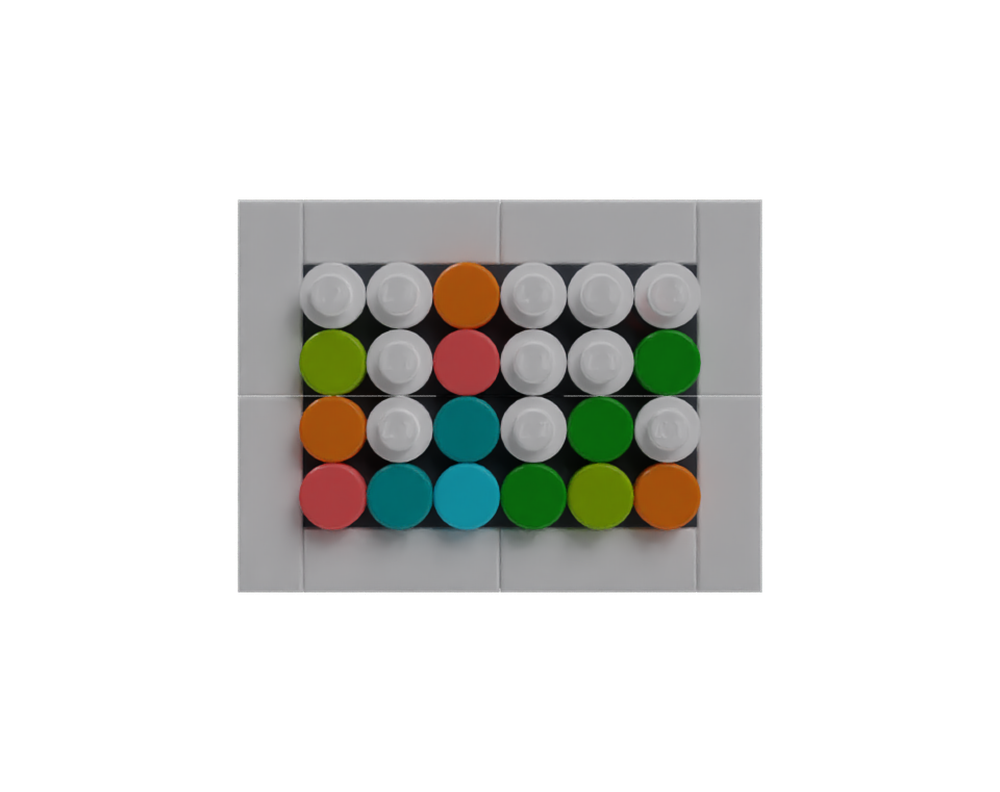 LEGO MOC Micro World Map 31203 Alt by TerribleMOCs | Rebrickable ...