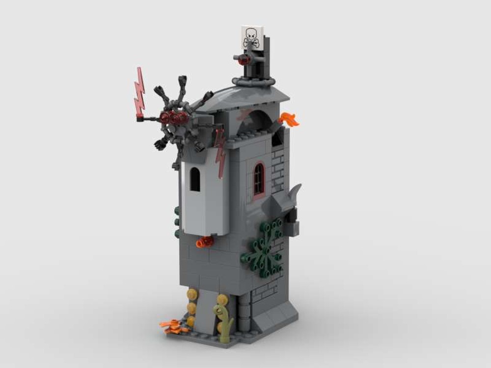 Lego Moc Tower Dungeon By Jlherbst77 Rebrickable Build With Lego