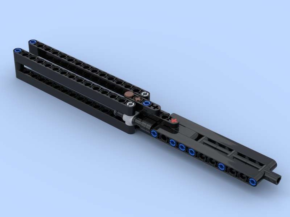 LEGO MOC Balisong/Butterfly Knife MK 2 by BuilderOfStuff | Rebrickable ...