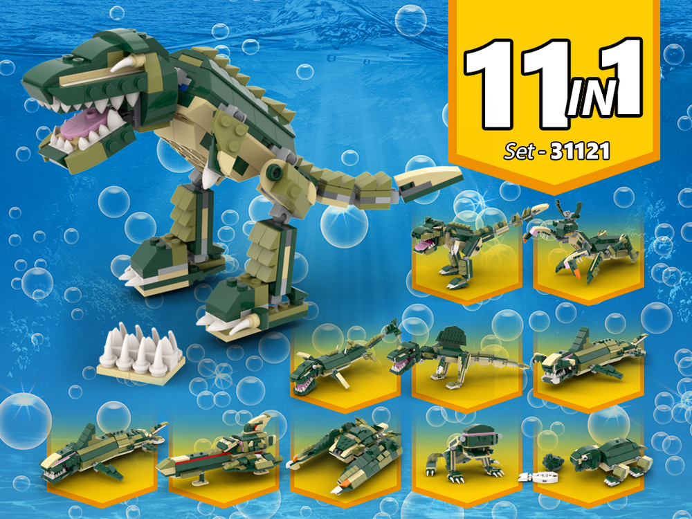LEGO MOC 31121 Alternative Build Pack 11 in 1 by gabizon | Rebrickable ...