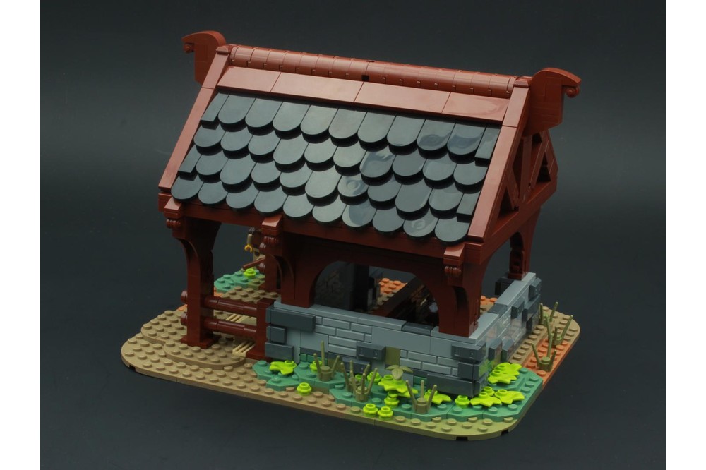 LEGO MOC Medieval Horse Stable by Leewan | Rebrickable - Build with LEGO