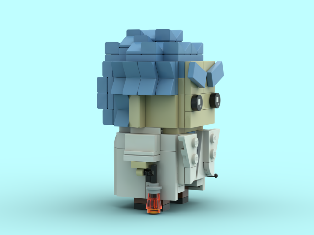LEGO MOC Rick & Morty by GetMeBricked | Rebrickable - Build with LEGO