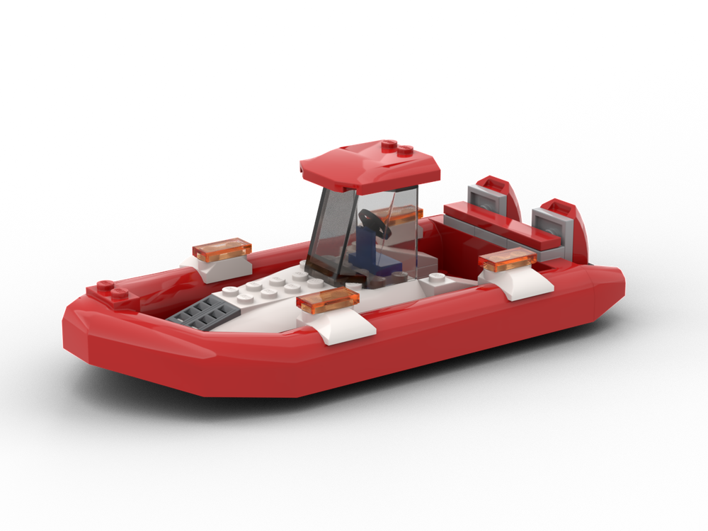 LEGO MOC Workboat (Original version) by Firemodels | Rebrickable ...