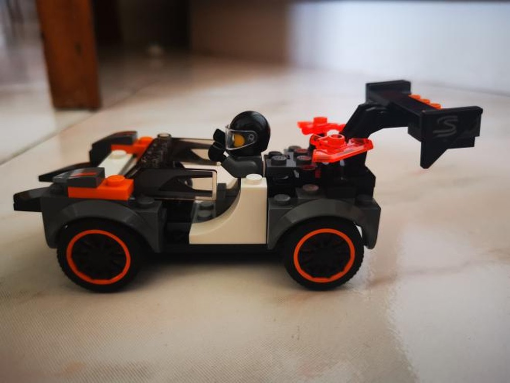 LEGO MOC Streamlined Racecar by Oscar1584 | Rebrickable - Build with LEGO