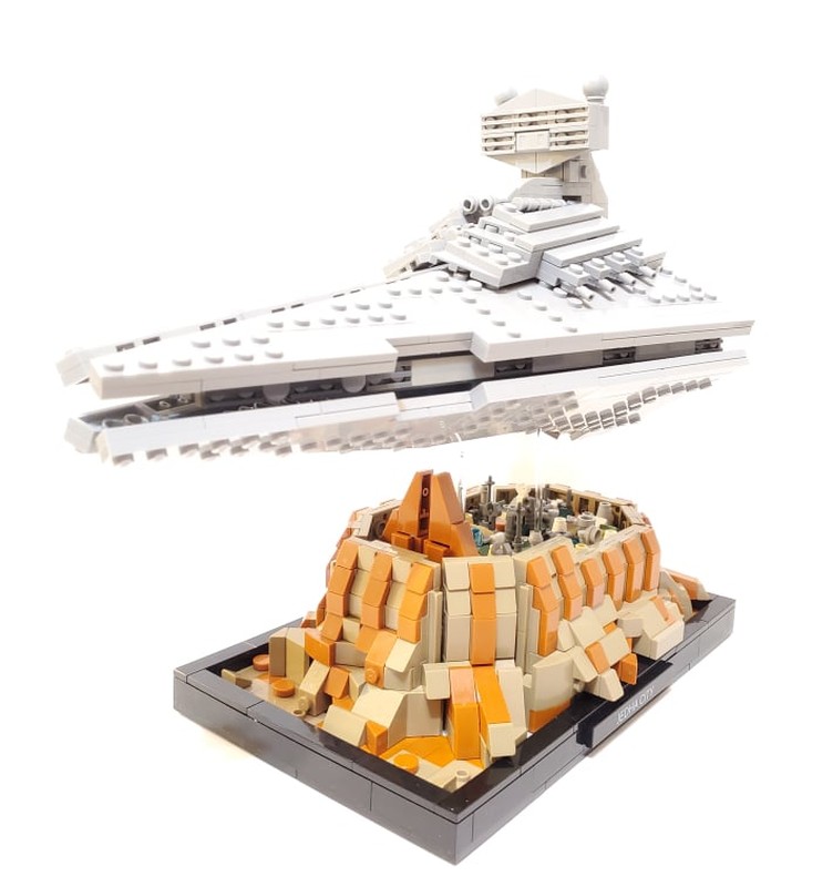Lego Moc Jedha City Micro By Jedimasterels Rebrickable Build With Lego