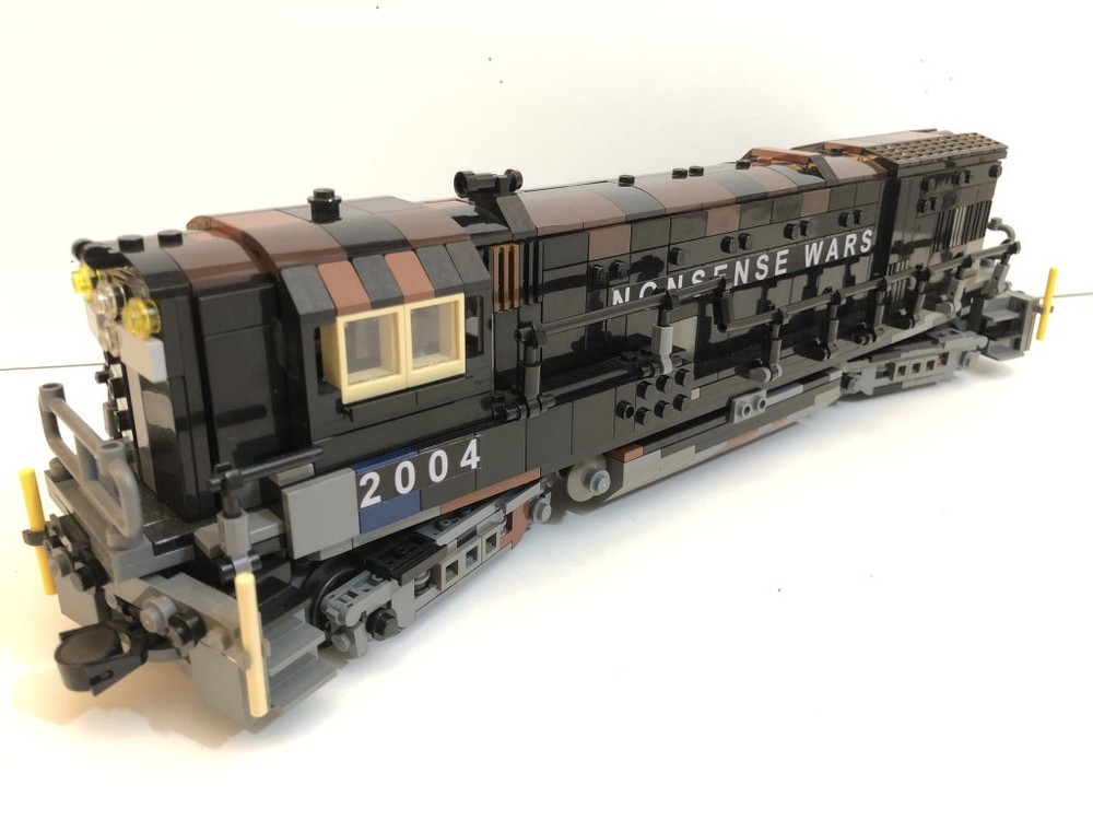 LEGO MOC 1:48 General Electric U30B v2.1 (Power Functions) by ...