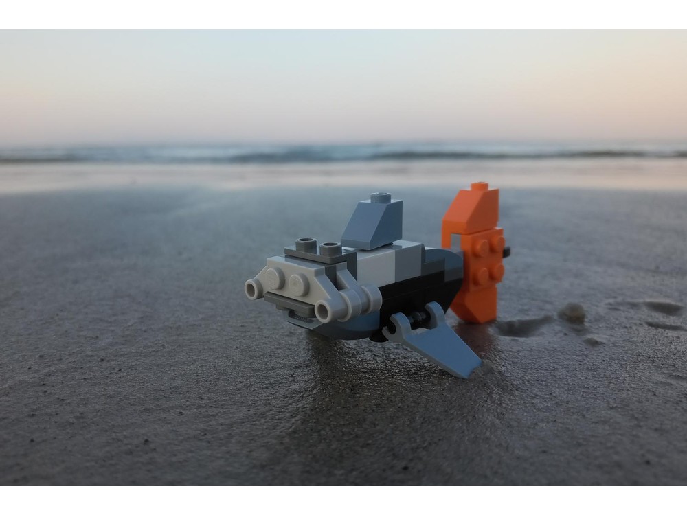 LEGO MOC Cyber Sea Animals by Dafeld | Rebrickable - Build with LEGO