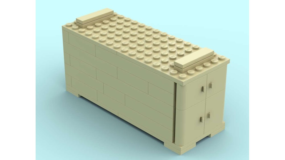 Lego Moc Basic Container System By Reglin Rebrickable Build With Lego