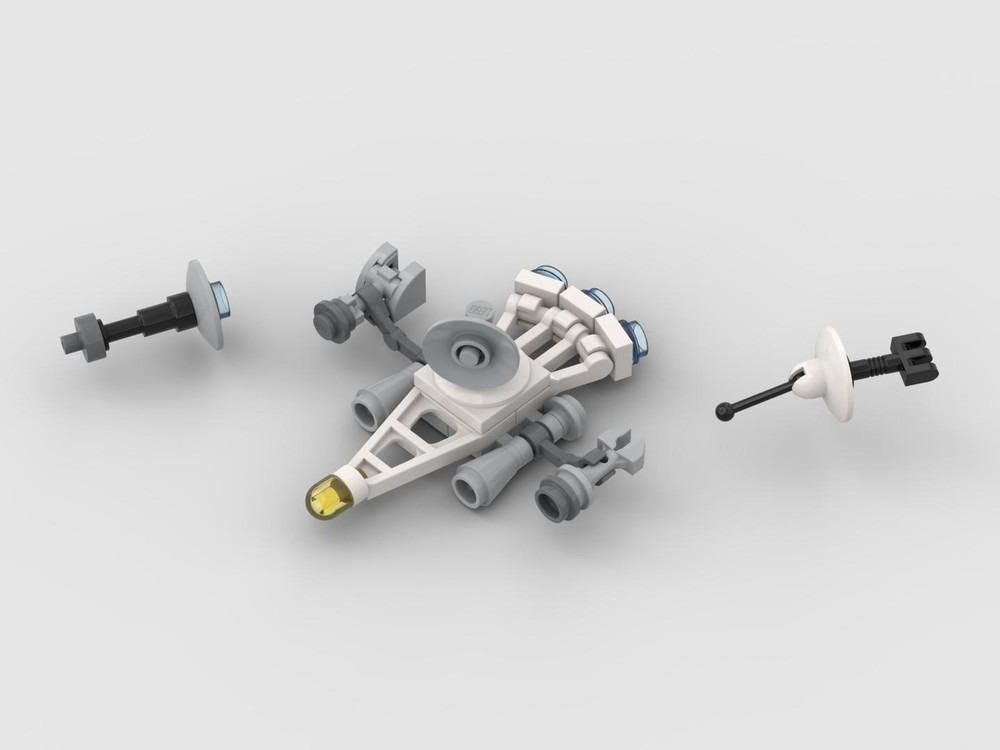 LEGO MOC Nano exploration spacecraft by aquir | Rebrickable - Build ...